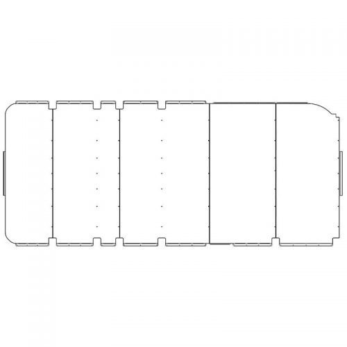 ProMaster Interior Ceiling Panels High Roof 159WB Ext. – PlumbingVans.com