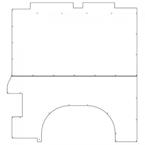 ProMaster Interior Wall Panels Low Roof 136WB Passenger-side ...