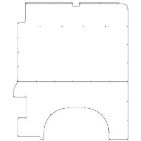 ProMaster Interior Wall Panels High Roof 136WB Passenger-side ...