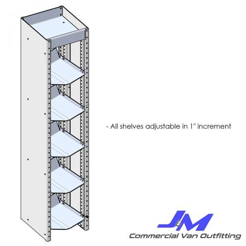 Freon Tank Tower 14″D x 61″T x 12.5″W SKU: 010108 – PlumbingVans.com